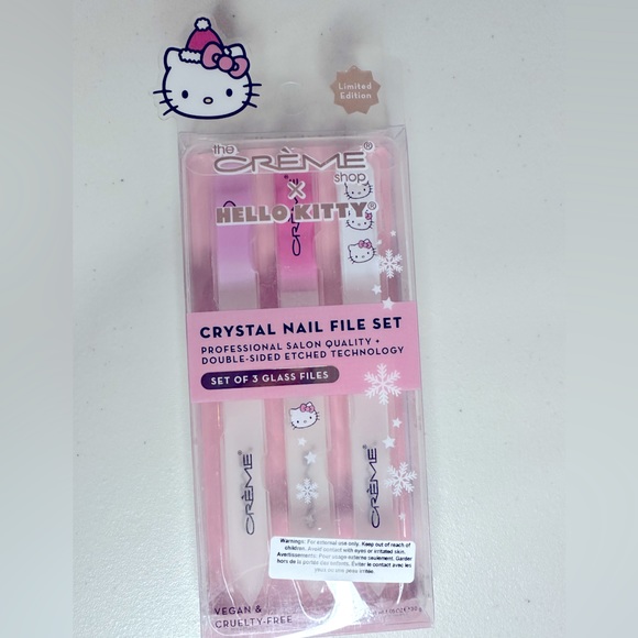 Hello Kitty | Other | Hello Kitty Crystal Nail File Set Limited Edition ...